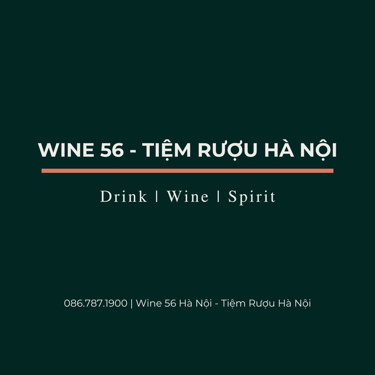 Wine 56 - Tiệm Rượu Hà Nội - Linkbio | Instabio